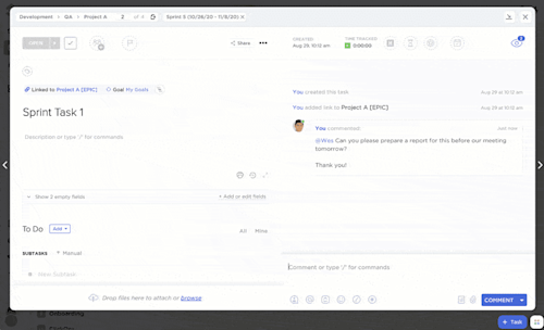 CRM Project Management Software by ClickUp™