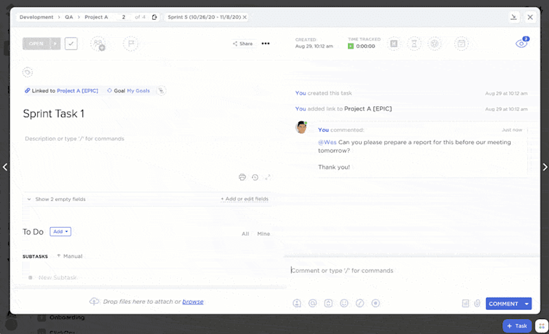 CRM Project Management Software by ClickUp™