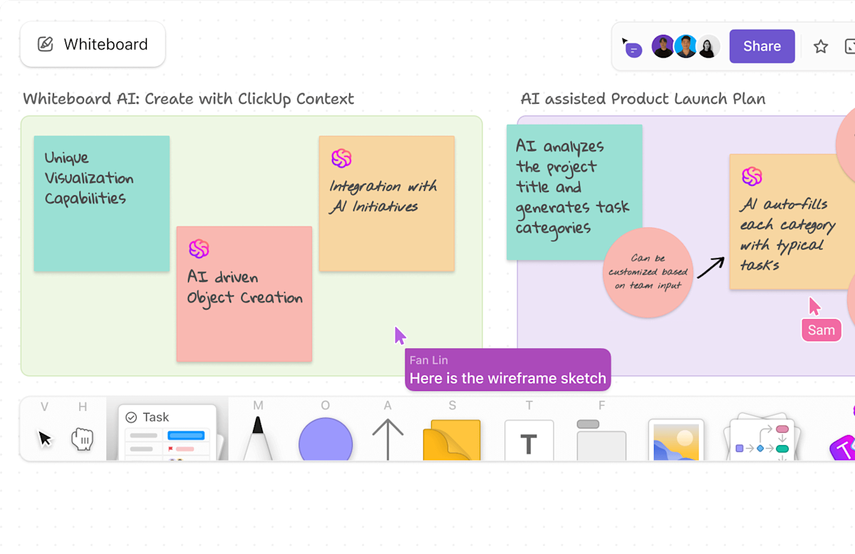 Project Management Software with Whiteboards | ClickUp™