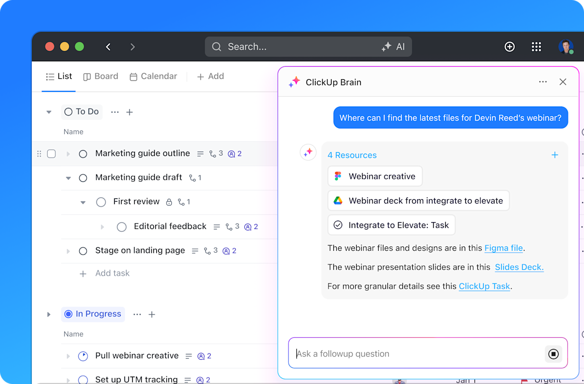 The everything app for project management | ClickUp™