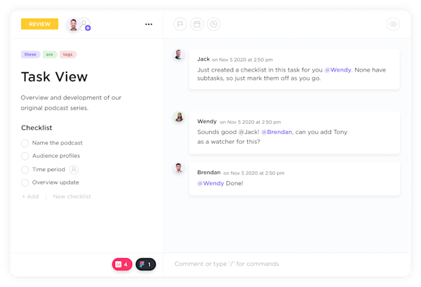 Build and manage your dream team with ClickUp™