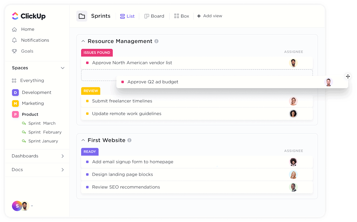 ClickUp™ | One app to replace them all