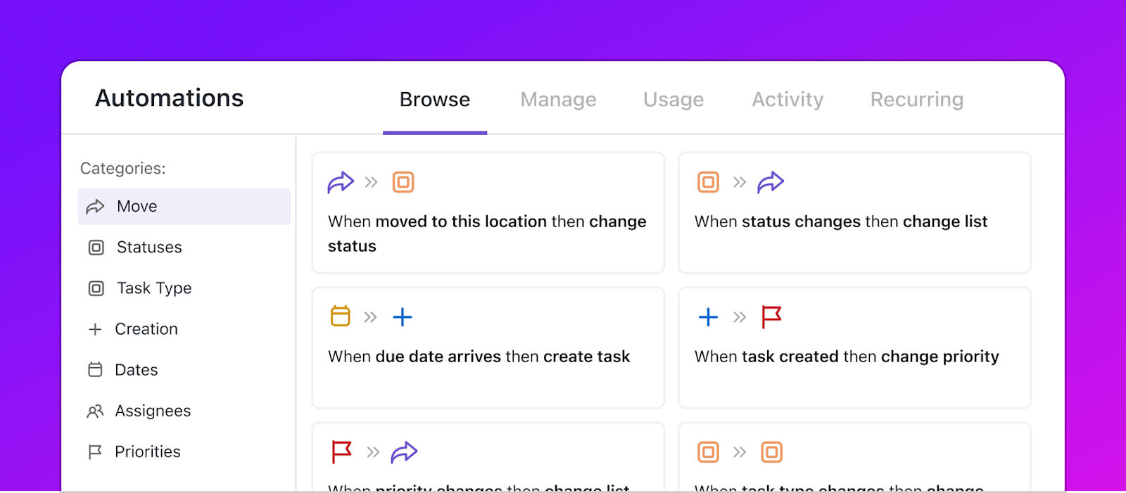 Enhance Your Workflow with ClickUp's Powerful Automation Features