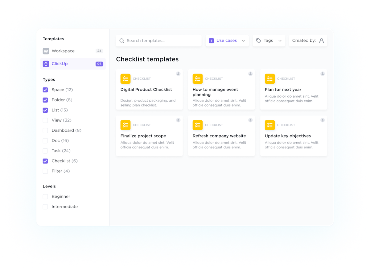 Freelancer Project Management Software | ClickUp™