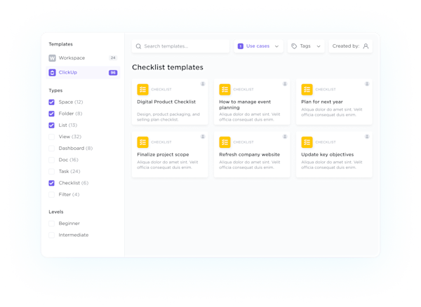 Freelancer Project Management Software | ClickUp™