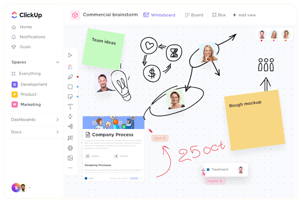 Project Management Software with Whiteboards | ClickUp™