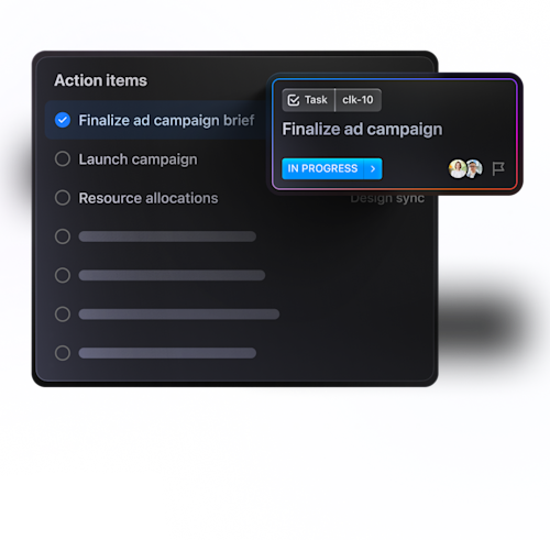 AI Meeting Notetaker: Automate Meeting Notes with ClickUp™