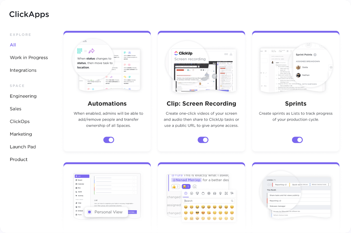 Agile Project Management Software by ClickUp™