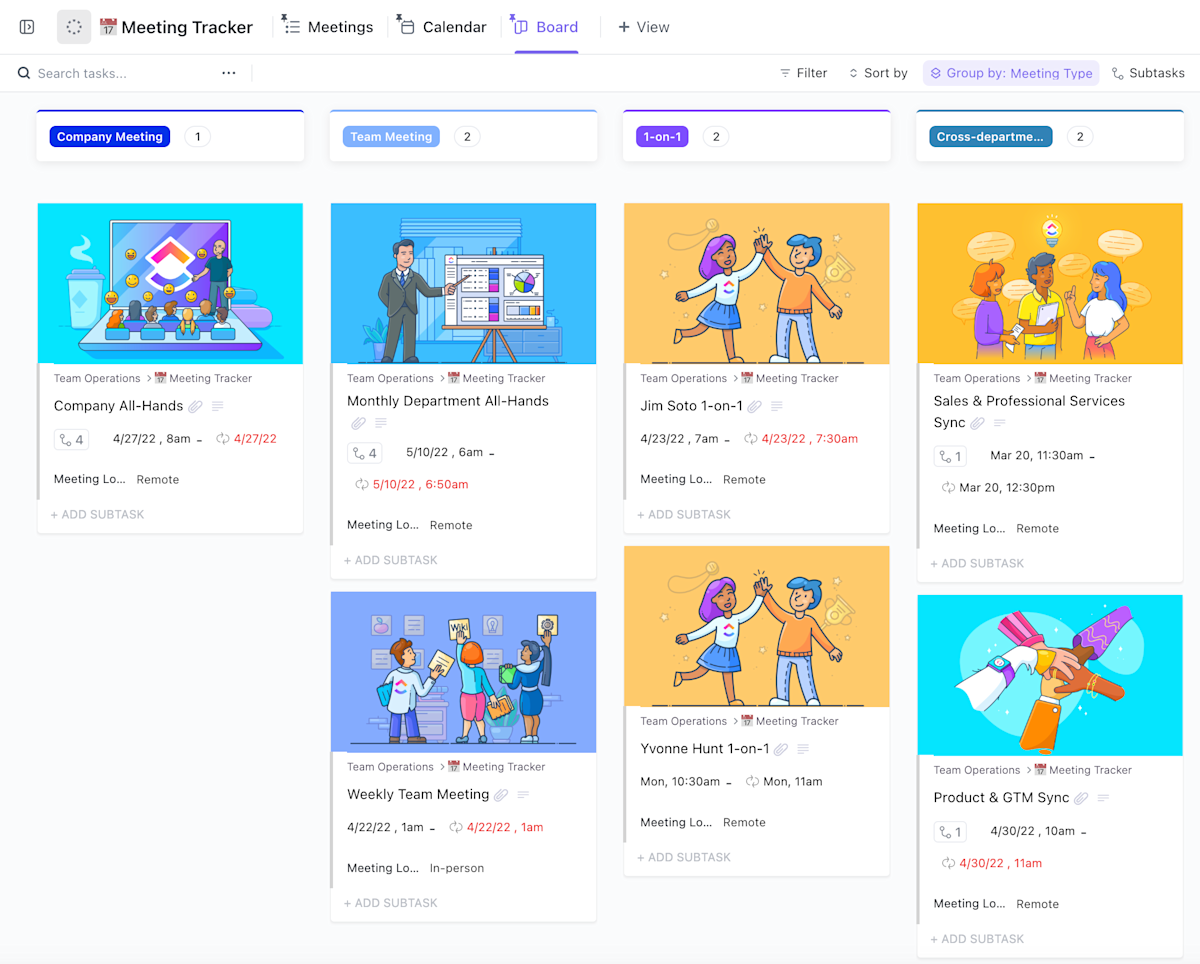 LevelUp Quick Start Templates | ClickUp™