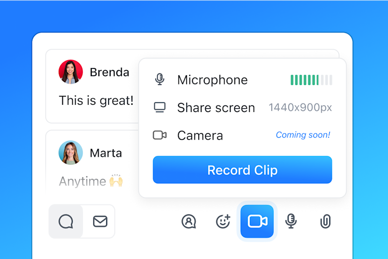 Clips: Screen Recording for Teams | ClickUp