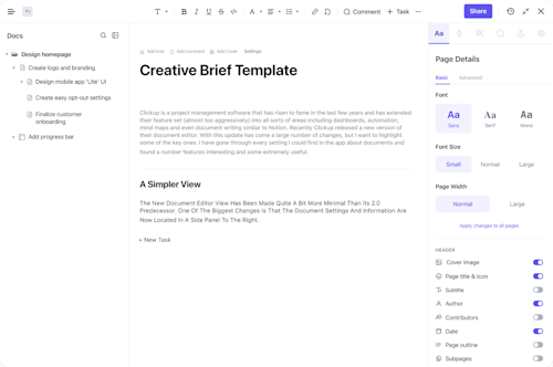 Marketing Project Management Software by ClickUp™