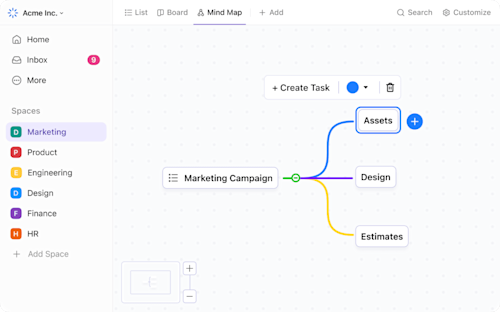 Mind Mapping Software | Map Your Ideas with ClickUp