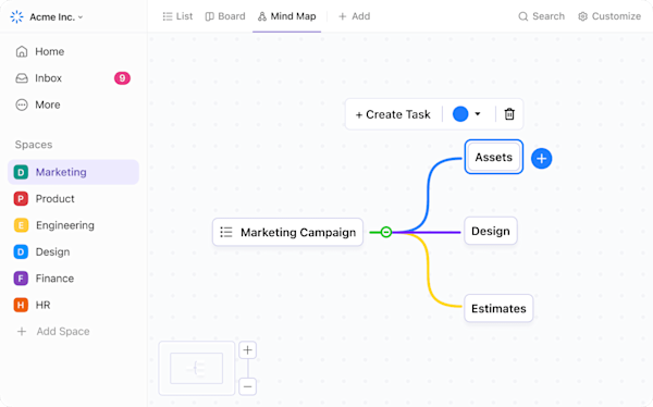 Mind Mapping Software | Map Your Ideas with ClickUp