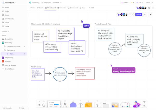 Process Mapping Software— Powered by AI | ClickUp™