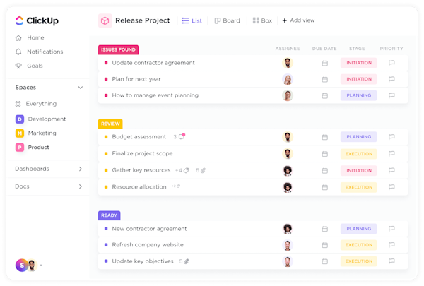 Personal Project Management Software by ClickUp™