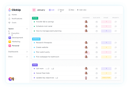 Project Management Solutions for Every Team | ClickUp™