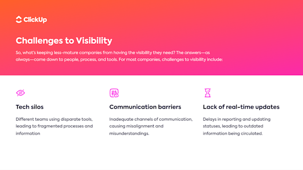 The PMO's Guide to Building Operational Excellence | ClickUp™