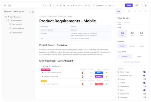 ClickUp™ for Project Management Solutions
