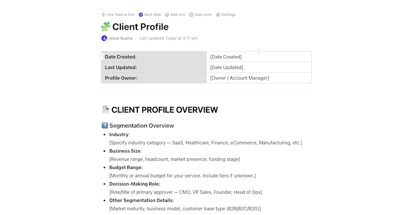 Client Communication Software Powered by AI | ClickUp