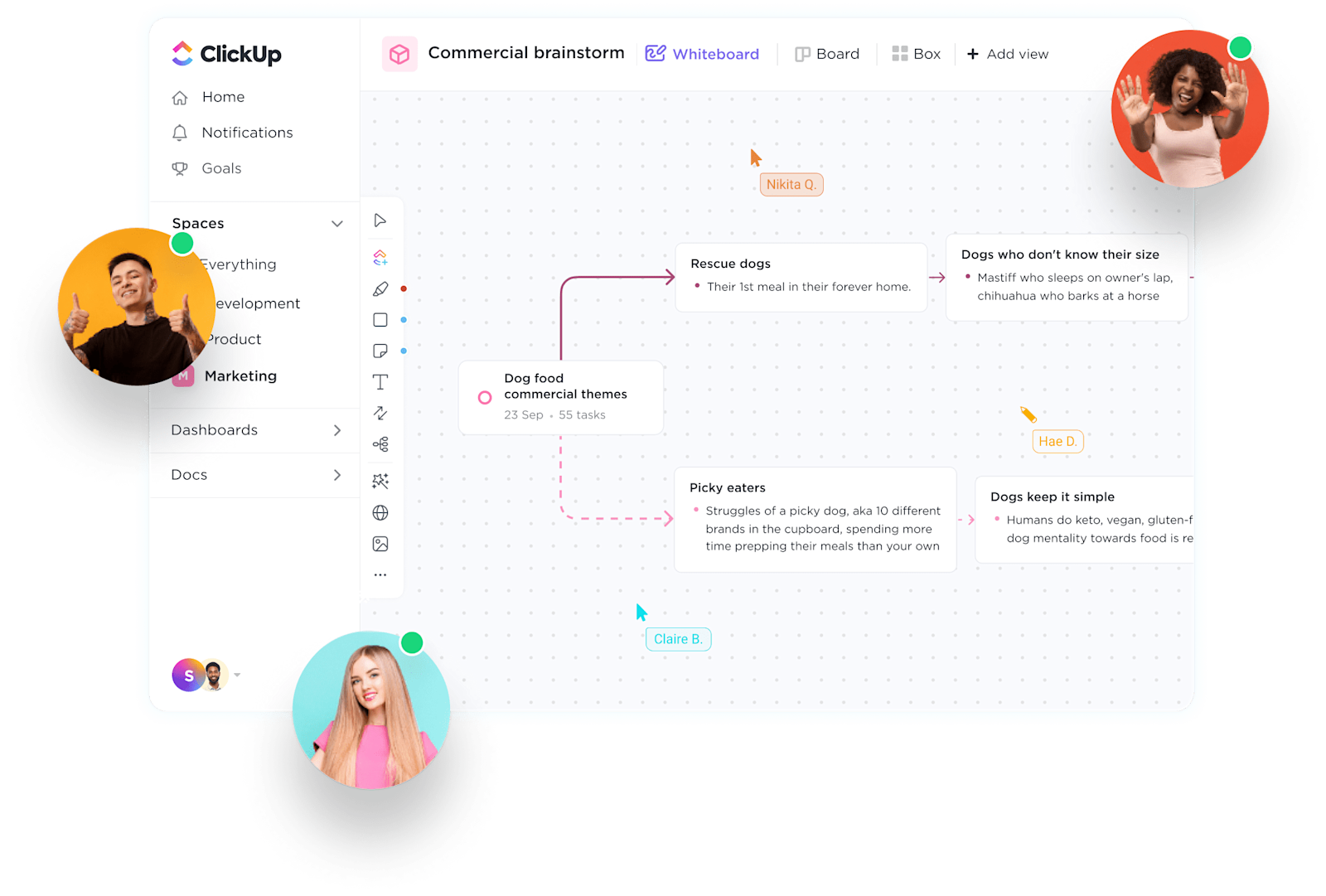 Project Management Software with Whiteboards | ClickUp™