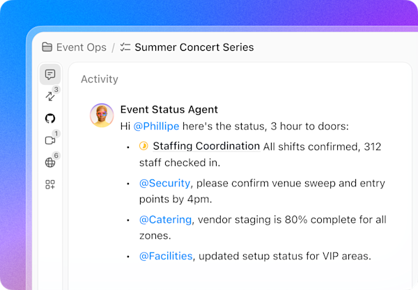AI for Venue Operations | Stadium Operations Software | ClickUp