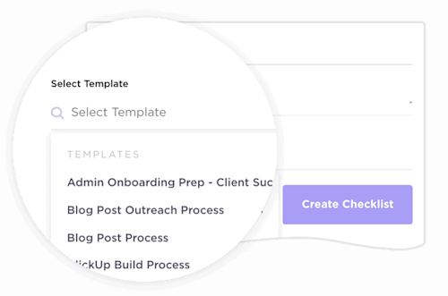 Task Checklists - Streamline Your Projects | ClickUp