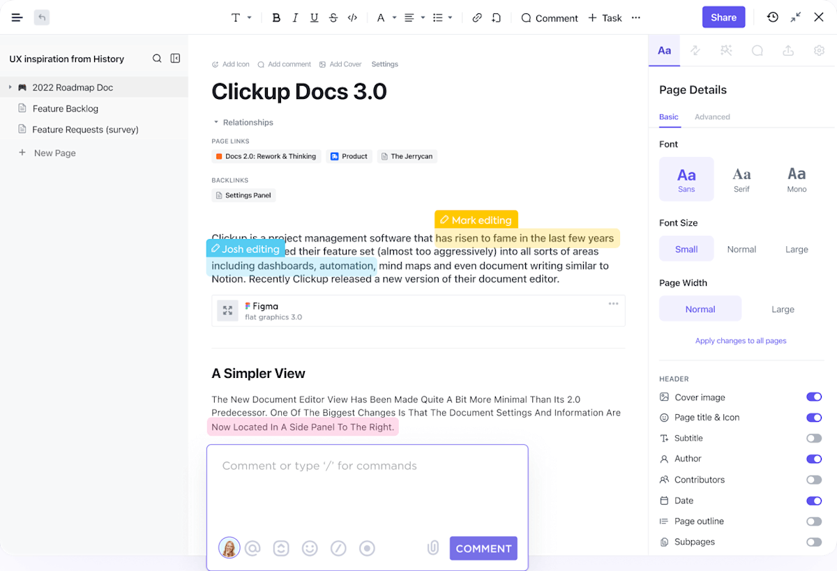 Project Management Software with Document Sharing | ClickUp™