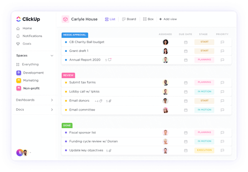 Project Management Solutions for Every Team | ClickUp™