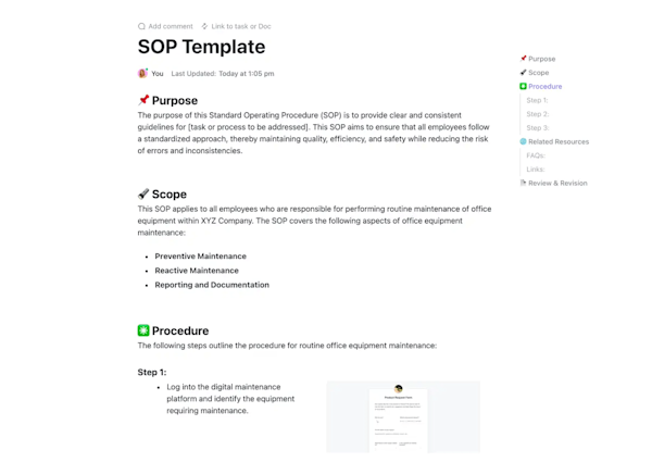 AI-Powered SOP Management: Create, Track & Optimize Procedures