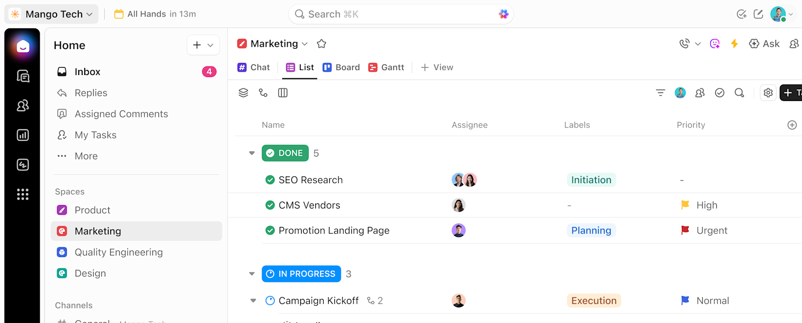 Managing Tasks with ClickUp™
