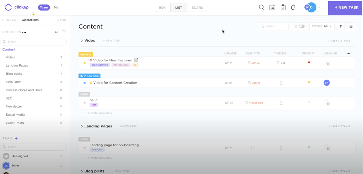 Task Tags | ClickUp™