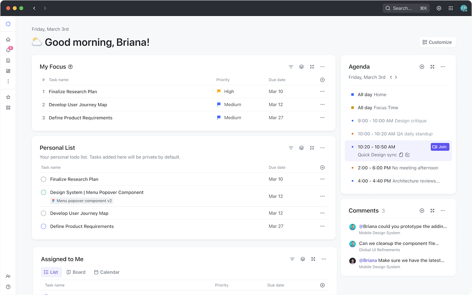 Canvas and Cards in ClickUp™