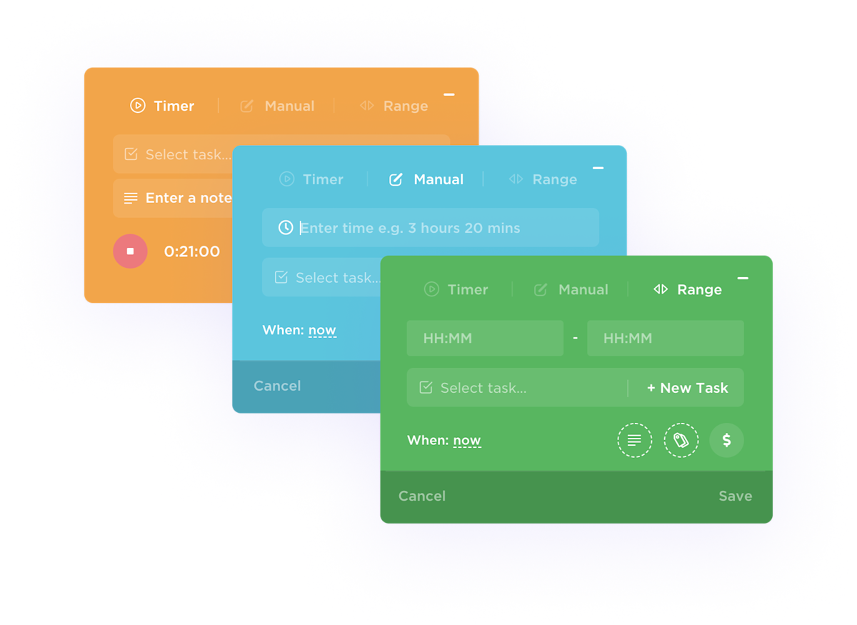 Project Time tracking in ClickUp™