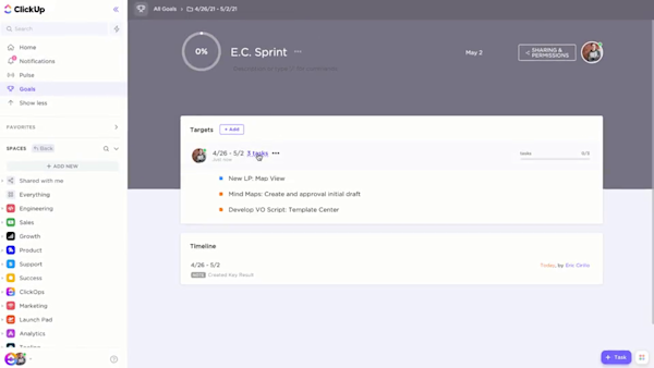 Project Management Software with Goal Tracking | ClickUp™