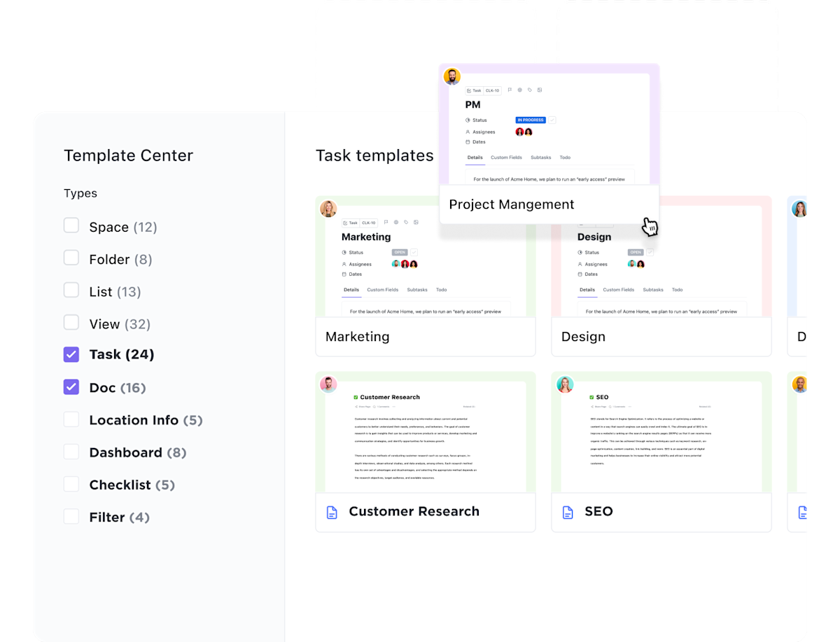 Website Project Management Software by ClickUp™