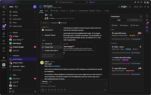 Chat, Meet Work | ClickUp