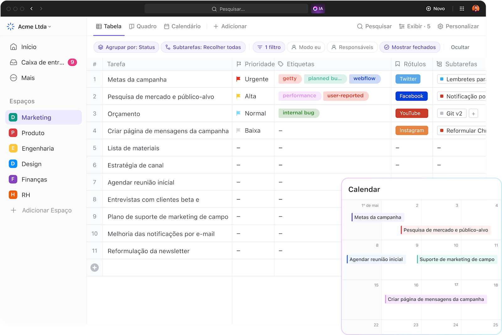 ClickUp™ - View your work, your way.