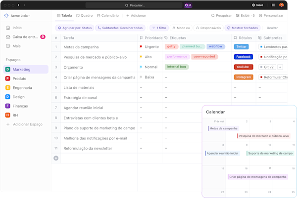 ClickUp™ - View your work, your way.
