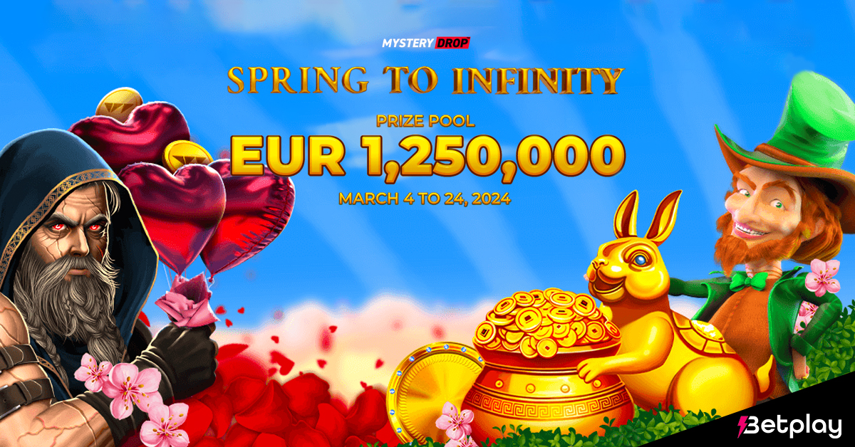 Join Betplay’s Spring to Infinity Slots Promo this March