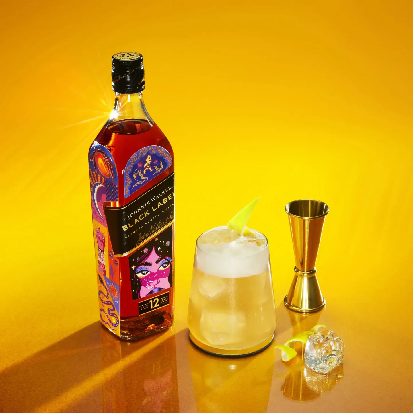 Johnnie Walker Black Label Bold Steps Limited Edition