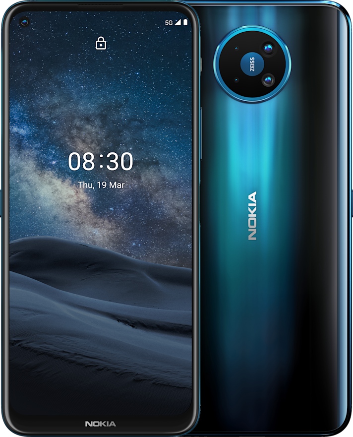 Nokia 8.3 5G smartphone with 64MP quad camera