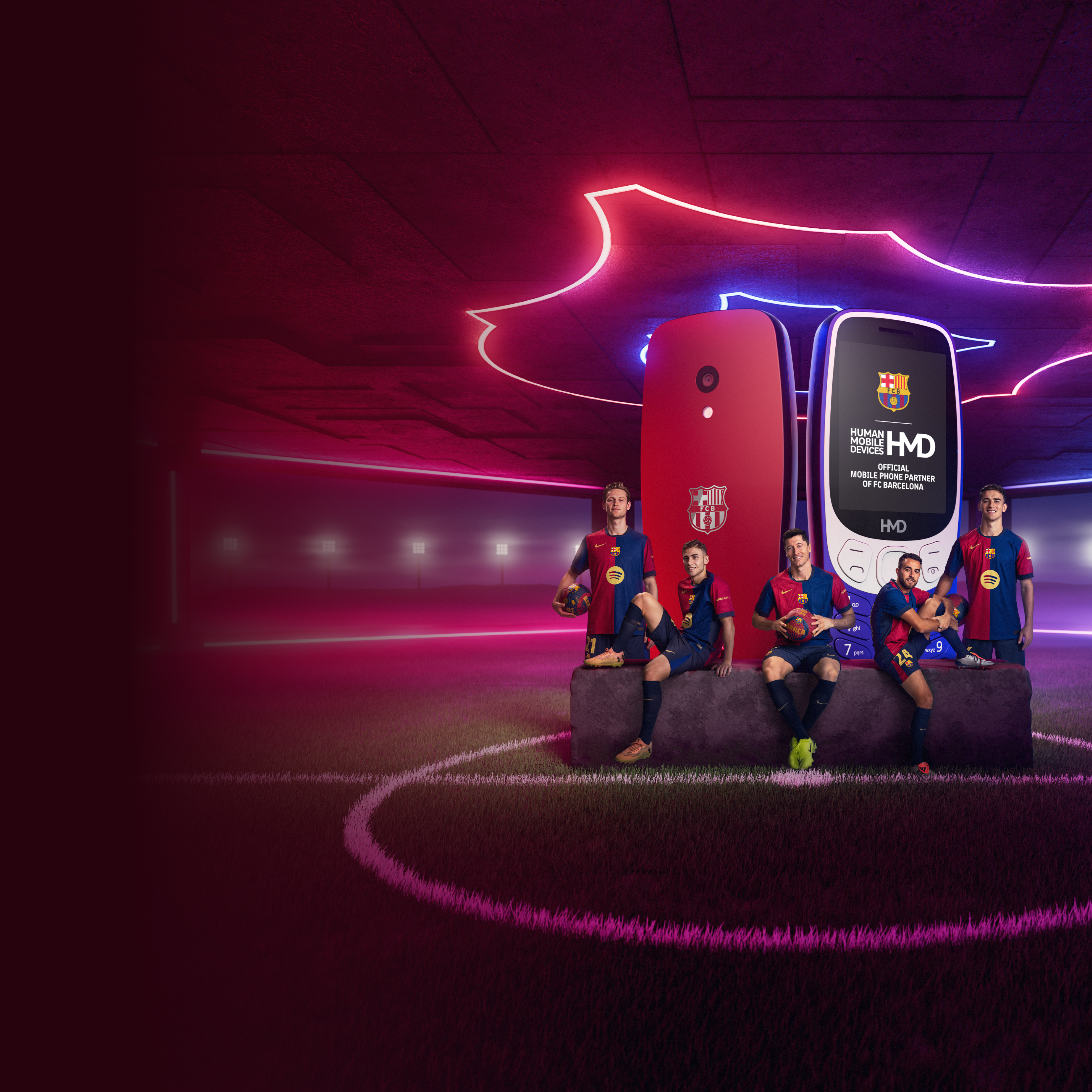 HMD Barça 3210 | A feature phone for FC Barcelona fans