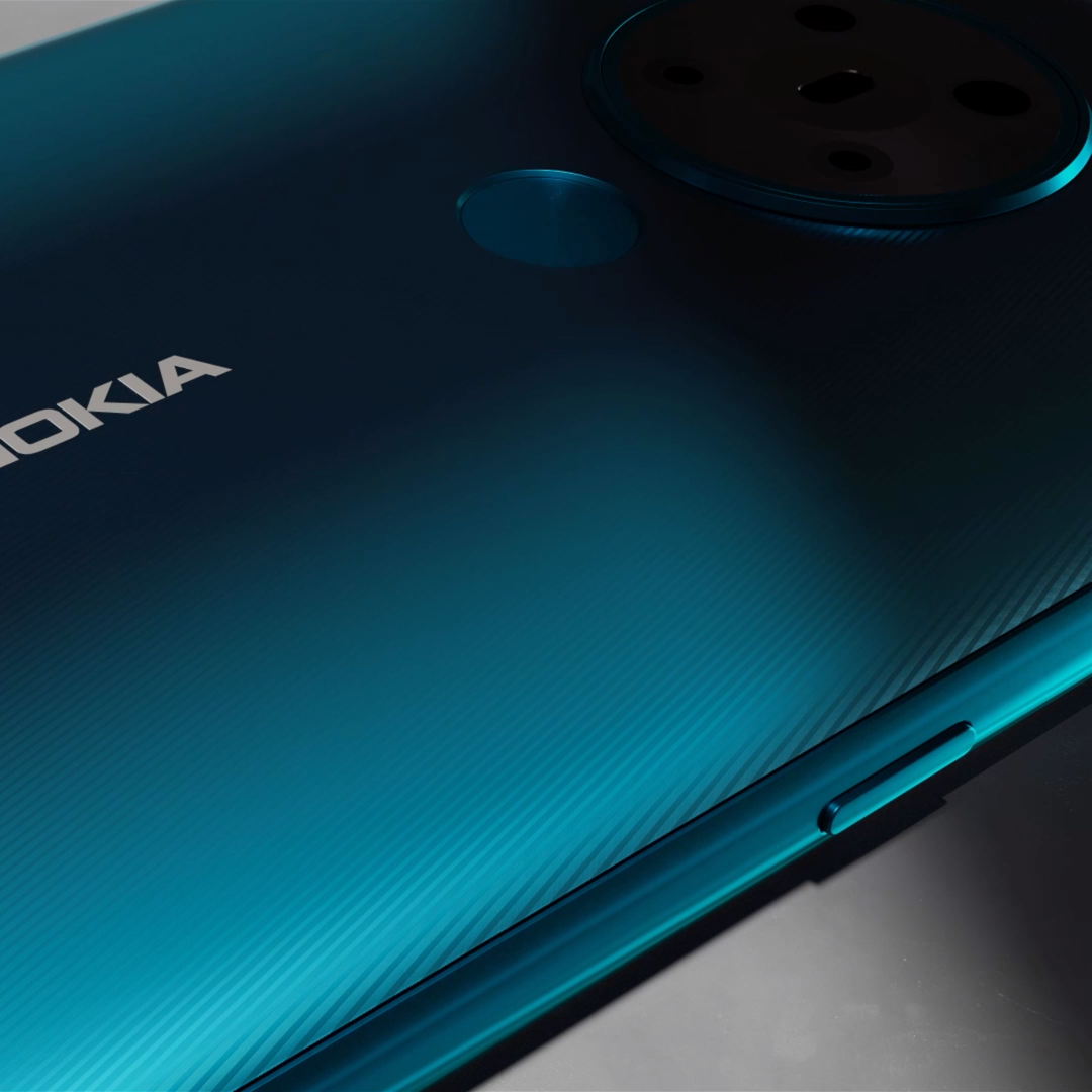 Nokia 5.3 smartphone with quad camera and large HD+ display