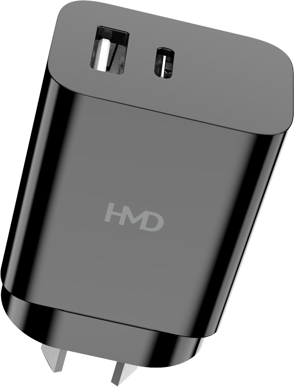 HMD Dual Port Wall Charger 30W | Charge 2 devices at once