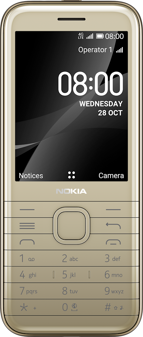 Nokia 8000 4G specifications