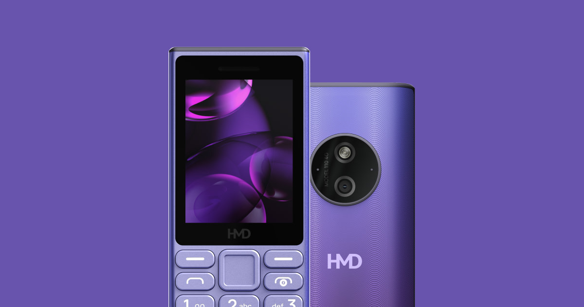 HMD 110 4G UPI Scan Pay Durable Feature Phone