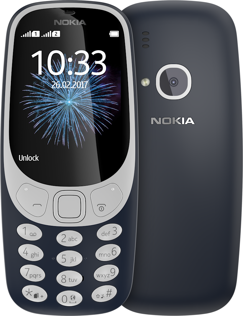 Nokia 3310 双卡双待- 原版手机，并已升级