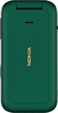 Nokia 2660 Flip phone with big buttons and big screen