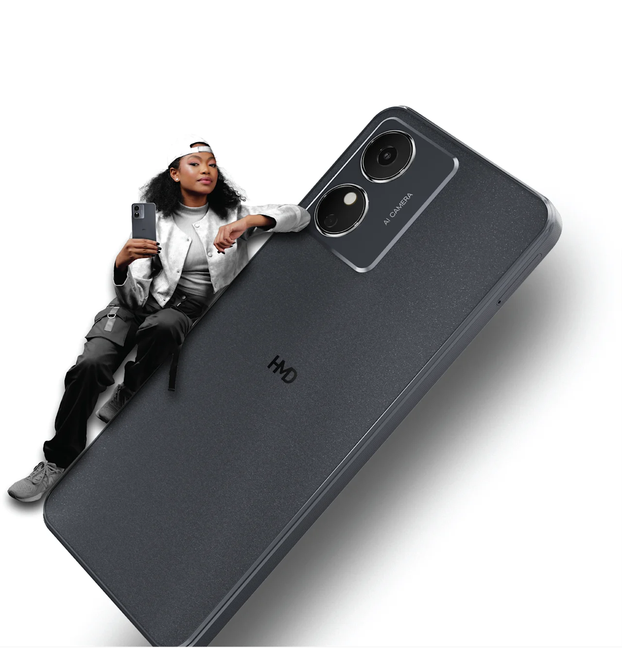 We're HMD, makers of Android™ smartphones and feature phones.