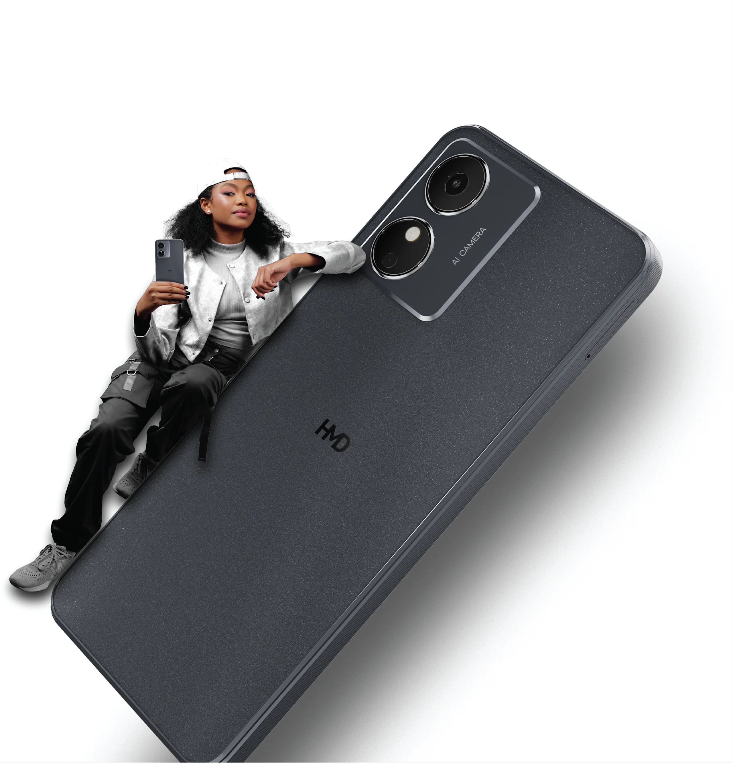 We're HMD, makers of Android™ smartphones and feature phones.
